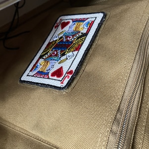 Playing Card Iron on Patch 3 X 4.5. - Etsy