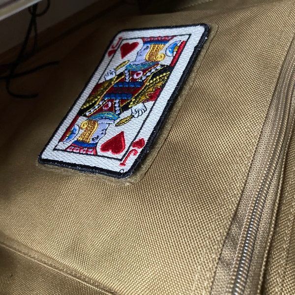 Playing Card Iron on Patch 3" X 4.5". - Etsy