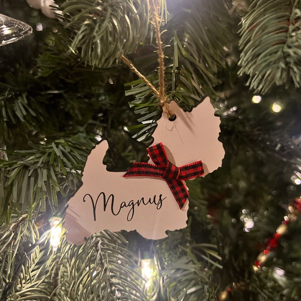 Highland Cow Easter Basket Tag Cow Spring Decor Personalized Easter ...