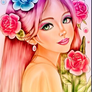 Wonderful Face bundle Pack Face Chart Coloring Pages, by Dinny M. Sidik ...