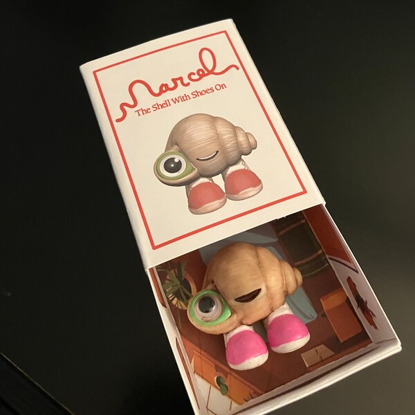 Marcel the Shell Fan Art 3D Print Collectible Magnetic Figure Created ...