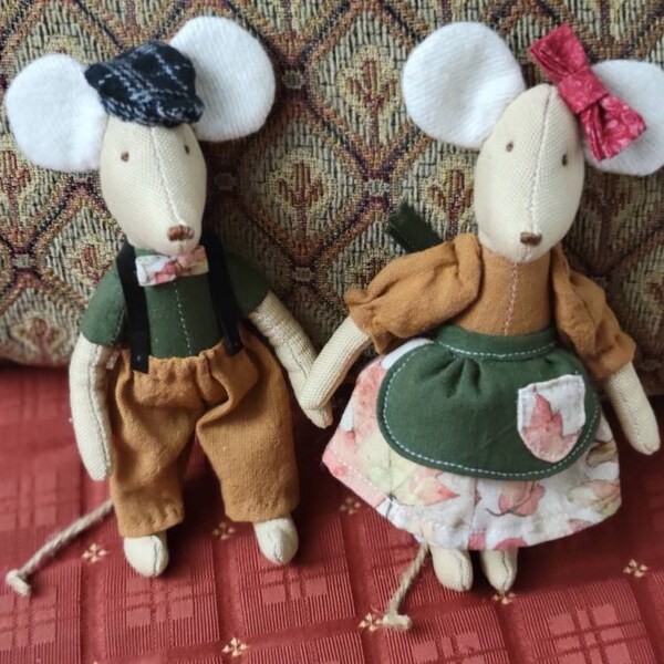 Mini Mouse 16 Cm Soft Toy Sewing Pattern and Tutorial - Etsy