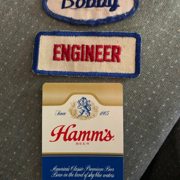 RESTOCKED! Vintage Embroidered Uniform Job Occupation Patches - CHOOSE ...