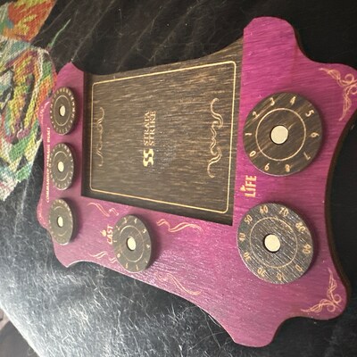 STRATA STRIKE Commander Command Zone Tray With Dial Counters MTG Magic ...