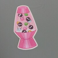 Lava Lamp Series 2 Stickers Transparent Stickers Fire Demon Candy ...