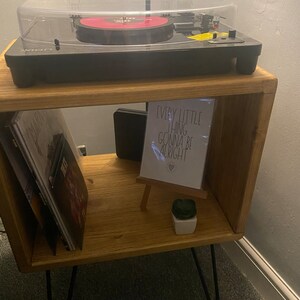 Rustic Record Unit Record Storage Record Player - Etsy