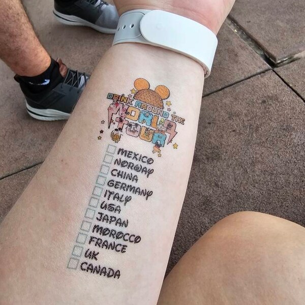 Drinking Around the World Tattoo-food & Wine Festival 2025 -epcot World ...
