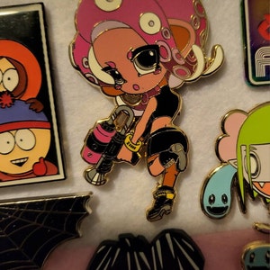 Splatoon TRANS Pride Pins Squid Octo - Etsy