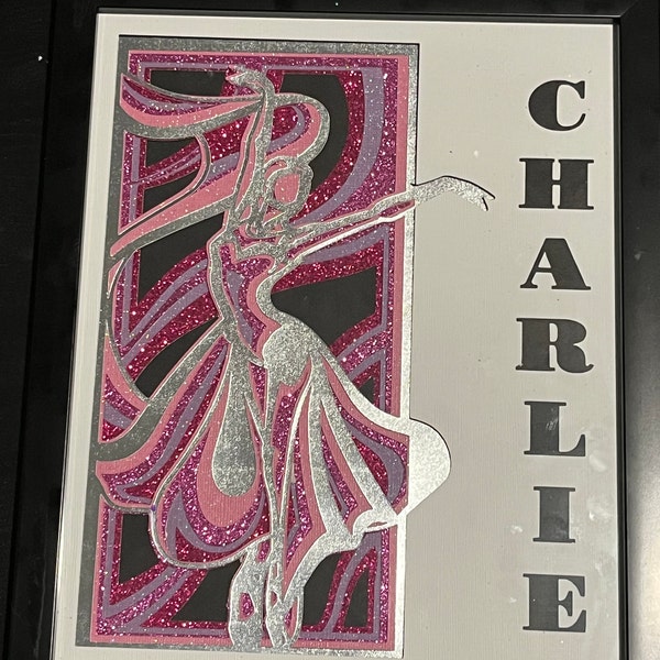 Dance Multilayer SVG/ Dance Cut File/ 3D Layer/ Plywood Cutting/ Paper ...