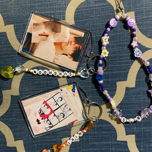 Enhypen Inspired Double Sided Bias Keychains, Happy Birthday Keychains ...