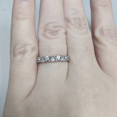 2.5 CT Colourless Dutch Marquise Cut Moissanite Engagement Ring 14K ...
