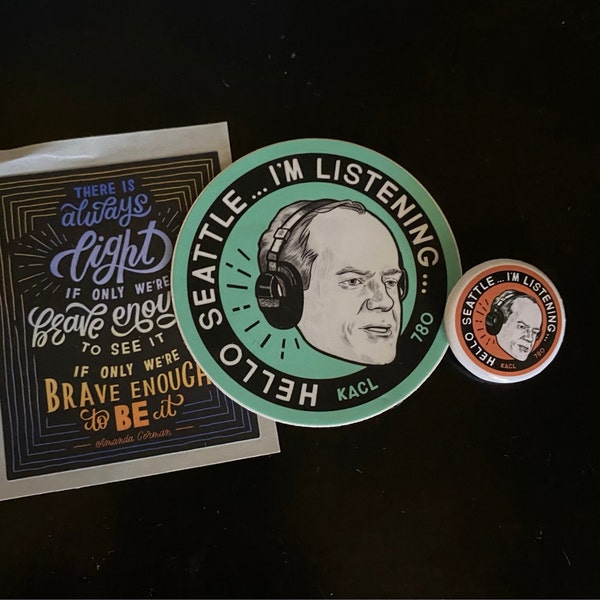Frasier Crane - 3" Sticker | the Dr. Frasier Crane Show Vinyl ...