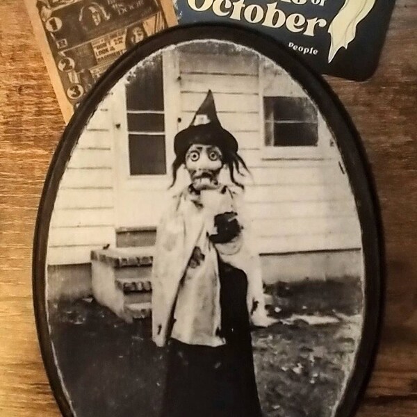 Vintage Witch Plaque, Halloween, Vintage Halloween, Halloween Decor ...