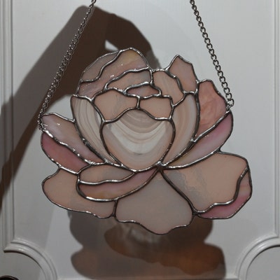 Digital Pattern 3 Stained Glass Spring Flower Vases With Removable ...