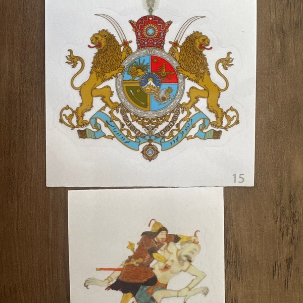 Achaemenid Falcon Shahbaz Sticker (bubble Free) - Etsy