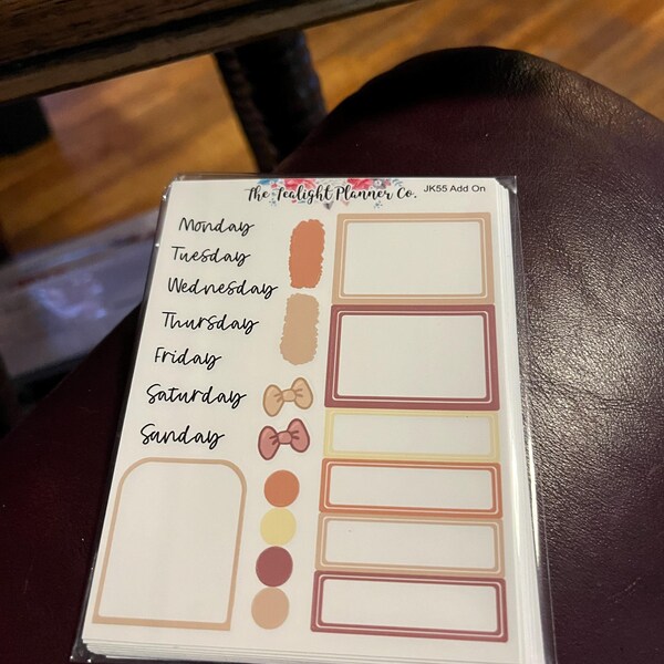 Kit 1 - Journal Sticker Kit, Bullet Journal Stickers, Journaling ...