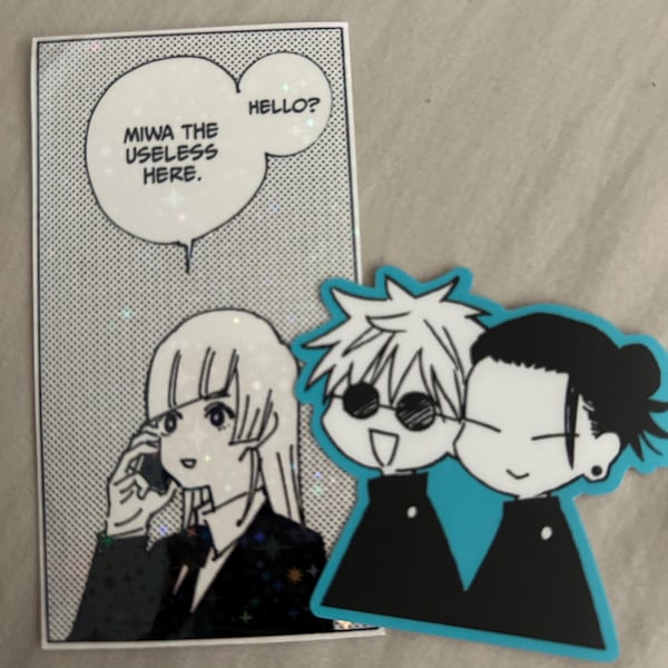 Fanart JJK Koi Fish Satosugu Satoru Gojo and Suguru Geto PRINT jujutsu ...