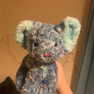 Plush Sewing Pattern PDF Furry Anthro Stuffed Animal Manokit | Etsy