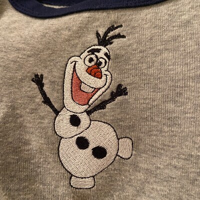 Funny and Happy Olaf Embroidery Design, Embroidery Designs, Happy Olaf ...