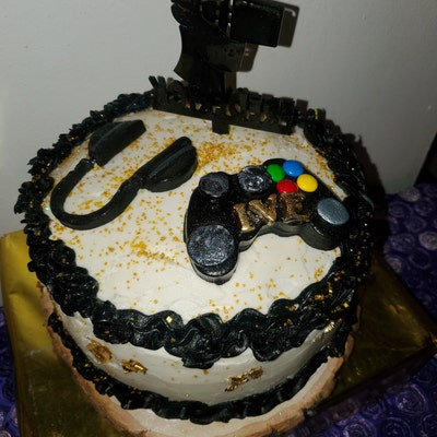 Virtual Reality Cake Topper, VR, Boys Birthday Party, Gamer, Game Party ...