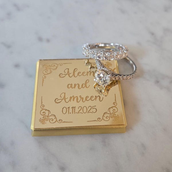 Personalized Henna Chocolate Box, Wedding Favor Chocolate, Engagement ...