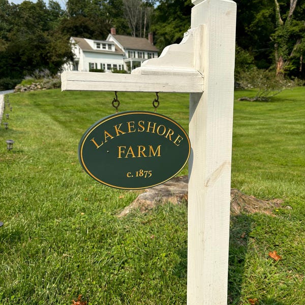 SIGN157 14 X 9 X 3/4 Engraved Monogram House Number Sign, Custom Carved ...