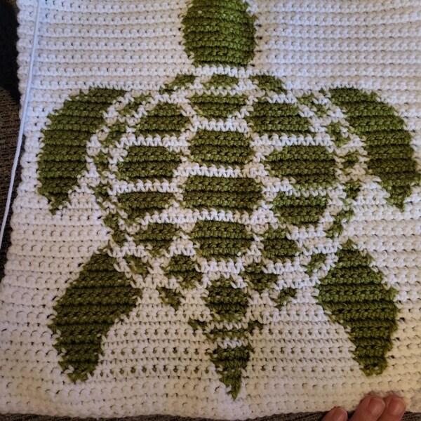PDF | Crochet Turtle Wall Hanging Pattern | Crochet Home Decor ...
