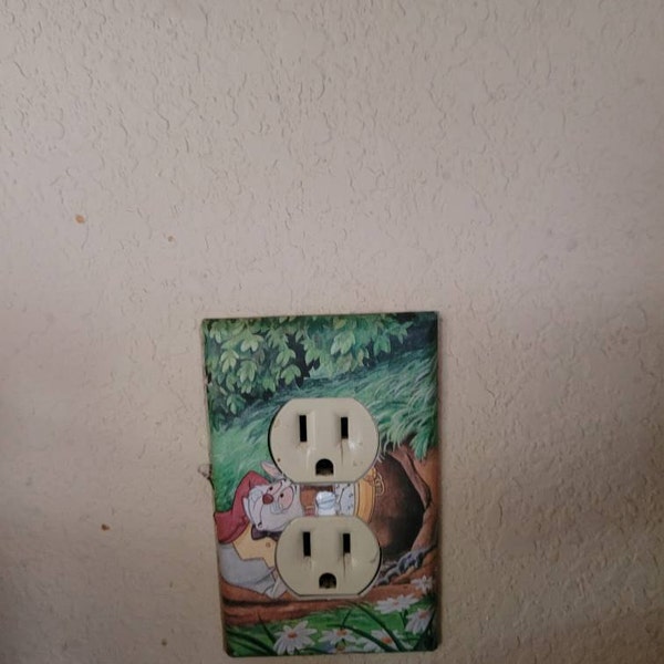 Snow White and the Seven Dwarfs Light Switch Cover and Electrical Cover ...
