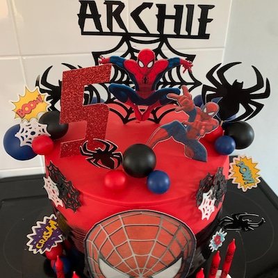 Personalised Hulk Themed Cake Topper Package - Etsy