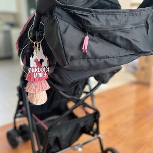 Disney Inspired Stroller Tag WDW Custom Tag Acrylic Personalized ...