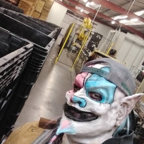 Clown Mask by DRK Studios - Custom Made to Order - Etsy