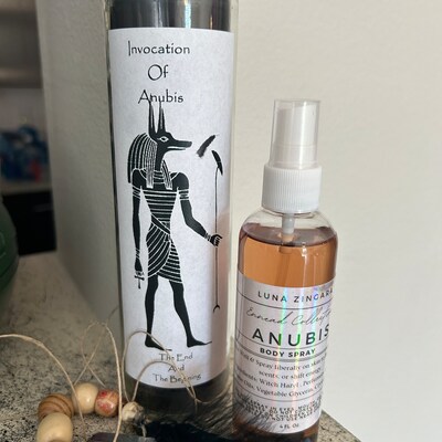 Anubis Ritual Candle. Astral Projection Spell. Reincarnation Candle ...