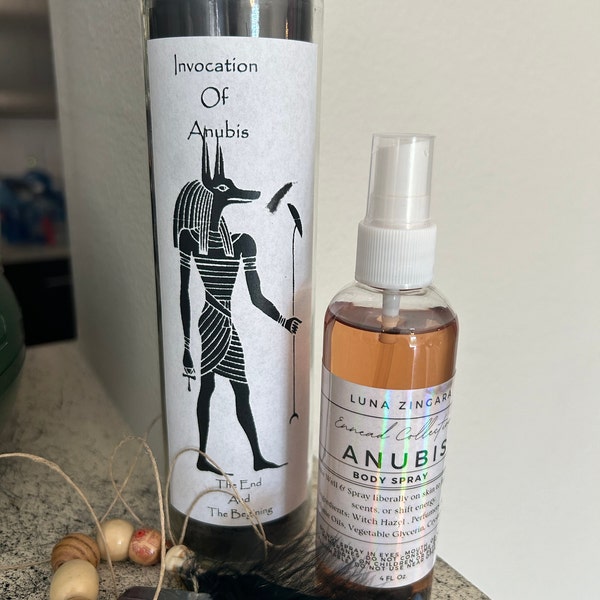 Anubis Ritual Candle. Astral Projection Spell. Reincarnation Candle ...