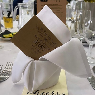 Wedding Favour Idea. Scratch Card Holder. Lottery Ticket - Etsy