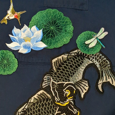 Embroidery Sea Animals Applique Fish Lobster Sea Horse Turtle Sea Star ...