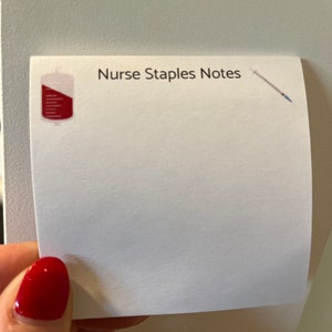 Personalized Sticky Notes With Initials and Custom Name // - Etsy