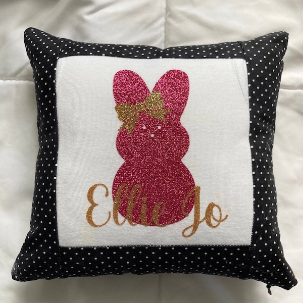 Custom Memory Pillow Made From T Shirt or Sweatshirt - Made to Order ...