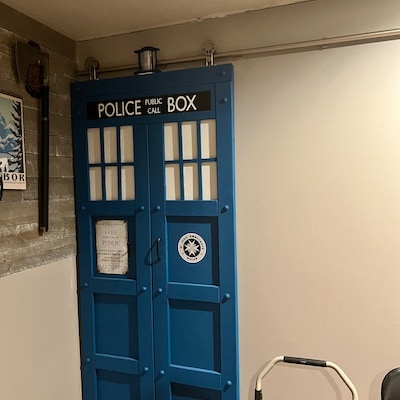 Police Box Light for Top Door 3d Printed - Etsy