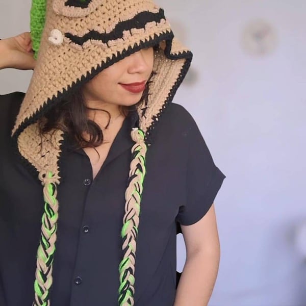 Gas Mask Gone Twisted Crochet PATTERN this is a Pattern, Not a Finished ...