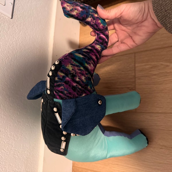 Custom Stuffed Elephant Personalized Stuffed Animal Keepsake Memory ...