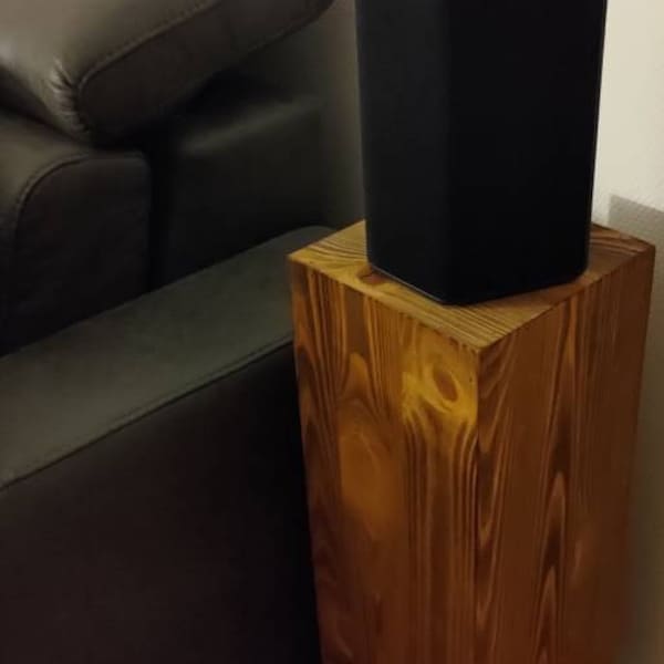 Rustic Decorative Column, Wooden Column, Tree Trunk Decoration, Floor ...