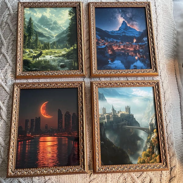 Set of 3 Posters | SJM Universe Inspired | ACOTAR | Digitaldownload ...
