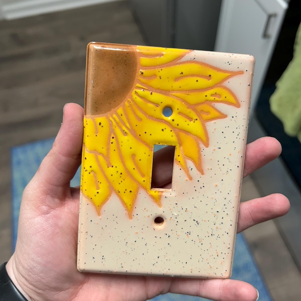 Light Switch Coverings Painted, Blanket, Brown & Green, Southwest ...