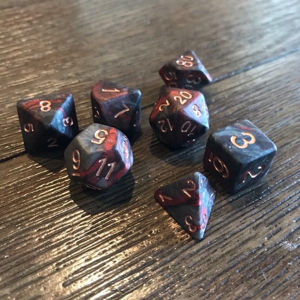 Rust and Ruin Dice Set (made to Order) - Etsy