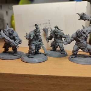 Human Butcher V2 Premium 3D Printed Tabletop Miniatures 28mm - Etsy