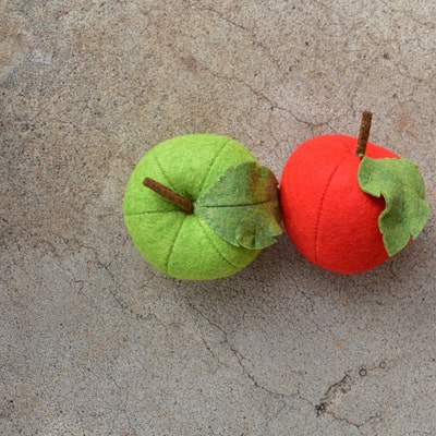 Baby Toys Apple Red Toys for Baby Waldorf Toys Baby Gift - Etsy