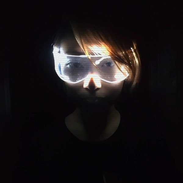 The Original Illuminated Cyberpunk Cyber Goth Visor Tron V3 Visor ...