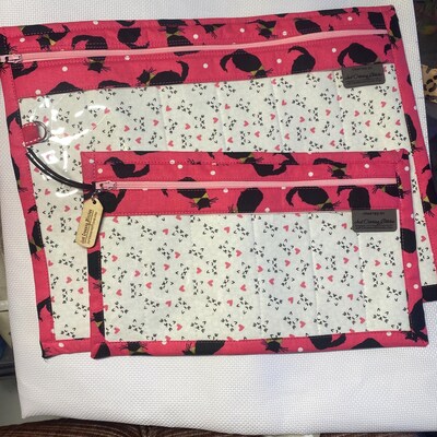 Q-snap and Scroll Frame Project Bag Cross Stitch Project Bag Q-snap ...