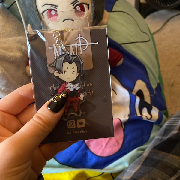 CLEARANCE Ace Attorney Acrylic Keychains - Etsy