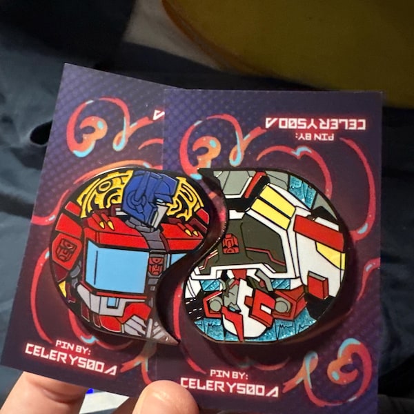 Matching TRANSFORMERS MTMTE Enamel Pins - Etsy